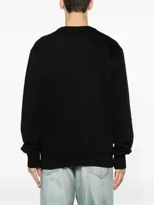 MARANT Logo-embroidered Crew-neck Sweatshirt - Black
