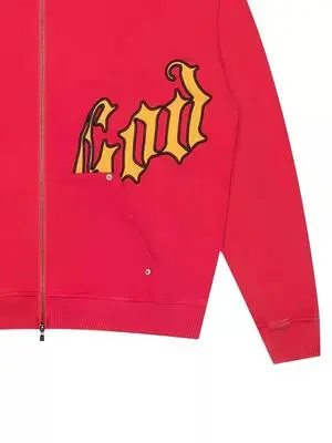 GODSPEED Og Logo V2 Zip Hoodie - Red