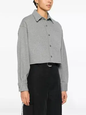 Alexander Wang Buttoned Cropped Top