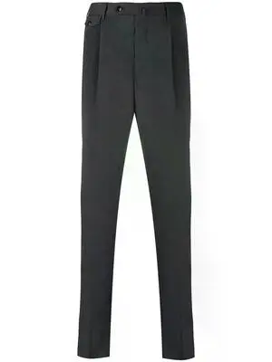 PT TORINO Slim-fit Tailored Trousers - Grey
