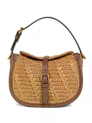 Etro Shoulder Bag With Buckle - Neutrals