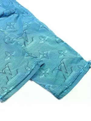 LOUIS VUITTON 2010s Monogram-pattern Cargo Pants