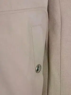Eleventy Ribbed-panel Jacket - Neutrals