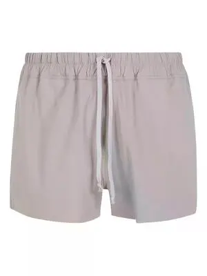Rick Owens Drawstring Waist Swim Shorts - Neutrals