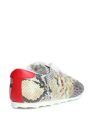 Marni Snakeskin-effect Sneakers