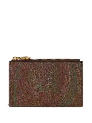 Etro Arnica Wallet - Brown