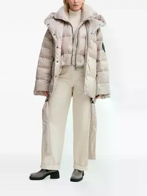 MMC STUDIO Hooded Quilted Jacket