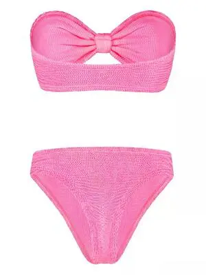 PARAMIDONNA Bow-design Bikini - Pink