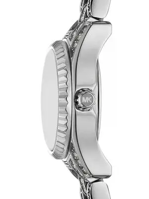 Michael Kors Mini Lexington Crystal Embellished Stainless Steel Watch