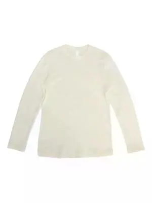 Chrome Hearts Embroidered Waffle Texture Sweater - Neutrals