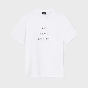 Paul Smith Regular-fit Stencil Print T-shirt
