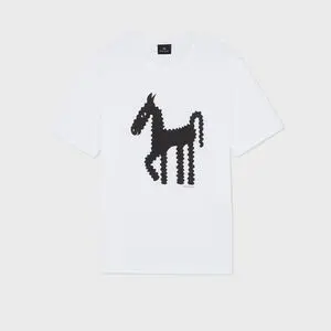 Paul Smith Casual Fit 'horse' T-shirt - White