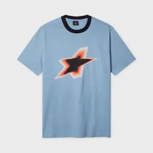 Paul Smith Sky 'star' Print T-shirt