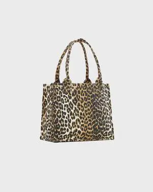 GANNI Large Easy Shopper Print Tote