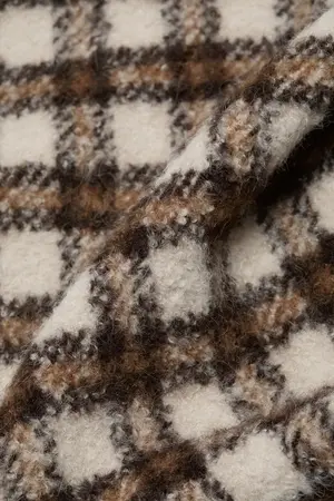 Acne Studios Checked Logo Scarf