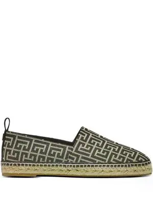 Balmain Monogram-jacquard Espadrilles