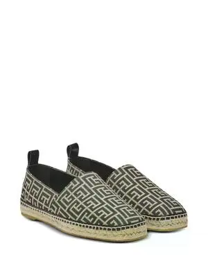 Balmain Monogram-jacquard Espadrilles