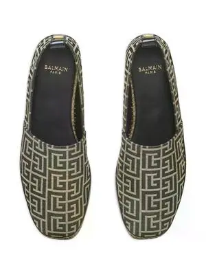 Balmain Monogram-jacquard Espadrilles