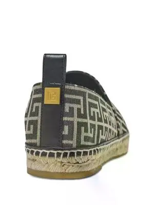 Balmain Monogram-jacquard Espadrilles