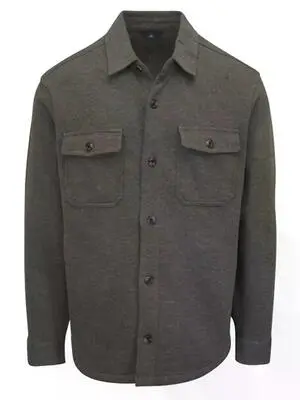 Faherty Brand Inlet Chest-pocket Button Overshirt