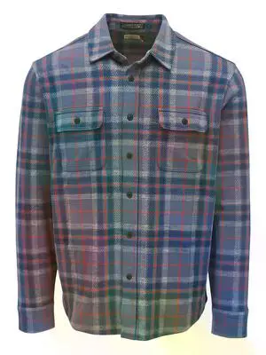 Faherty Brand Legend™ Check Pocket Shirt - Blue