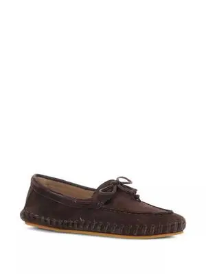 Le Monde Beryl Bow-tie Loafers - Brown