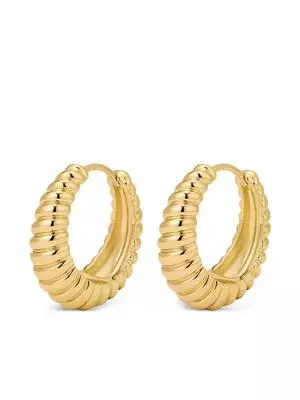 LUV AJ Marbella Hoop Earrings - Gold