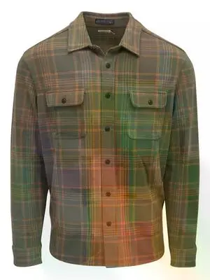 Faherty Brand Flap-pocket Checked Shirt - Green