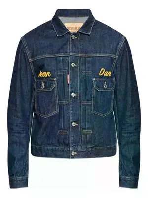 Dsquared2 Embroidered Outerwear For Men