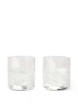 Brunello Cucinelli Murano-glass Whisky Glasses - White