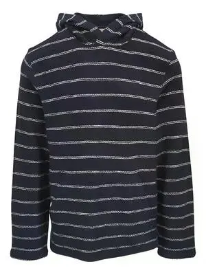 Faherty Brand Striped Hoodie