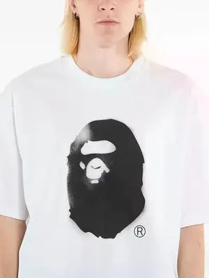 A BATHING APE Ape Head-print Relaxed Fit T-shirt