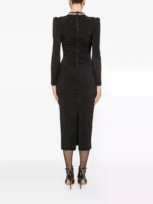 NISSA Embellished Midi Dress