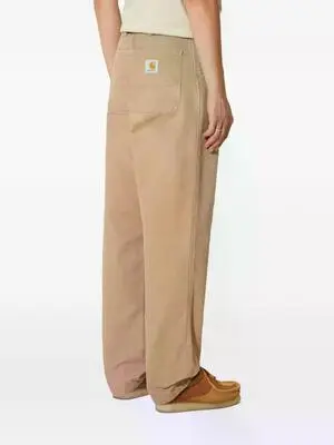 Carhartt Work In Progress Logo-patch Trousers - Neutrals