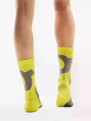 On Logo-patterned Crew Socks