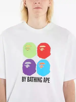 A BATHING APE Multi Ape Head T-shirt