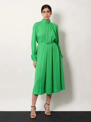 TOM FORD Silk Belted Dress