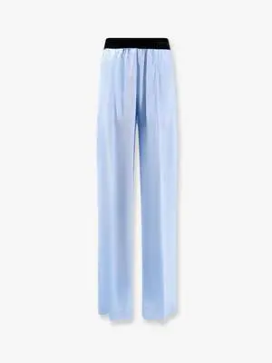TOM FORD Pyjamas Stretch Satin Trousers - Blue