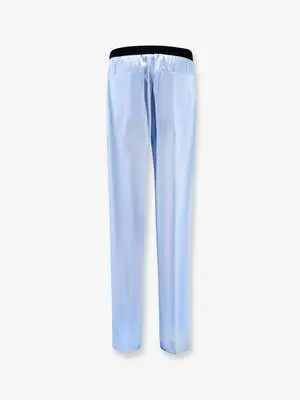 TOM FORD Stretch Satin Pyjamas - Blue