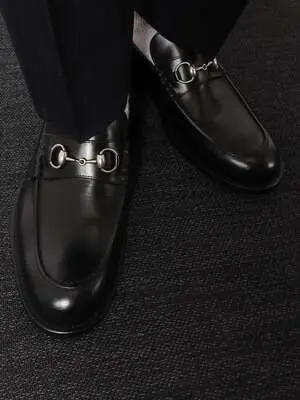 Gucci Leather Loafer With Horsebit