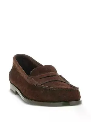 Church's Rowley Calf Suede Loafers - Brown