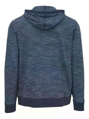 Faherty Brand Striped Sunwashed Hoodie