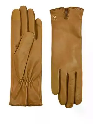 HANDSOME STOCKHOLM Monogram Gloves - Brown