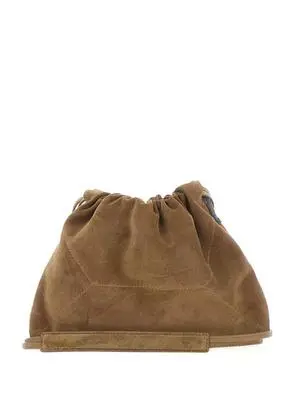 Brunello Cucinelli Drawstring Crossbody Bag