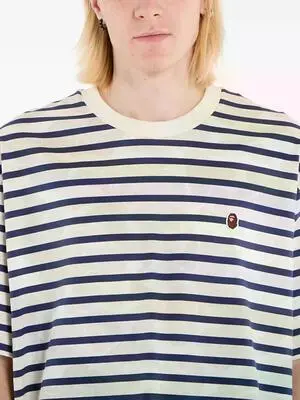 A BATHING APE Solid Camo Stripe T-shirt