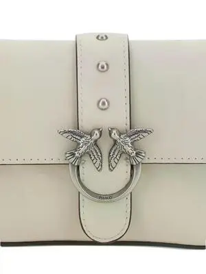 Pinko Love One Slouchy Crossbody Bag - Neutrals