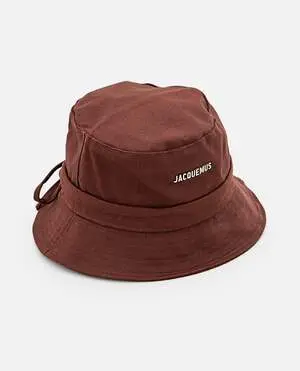Jacquemus Le Bob Gadjo Bucket Hat - Brown