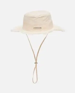 Jacquemus Le Bob Artichaut Bucket Hat - White