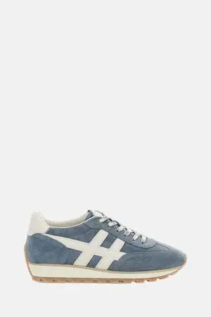 Hogan 86er Suede Trainers - Azzurro