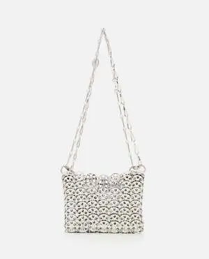 Rabanne 1969 Nano Shoulder Bag - Silver